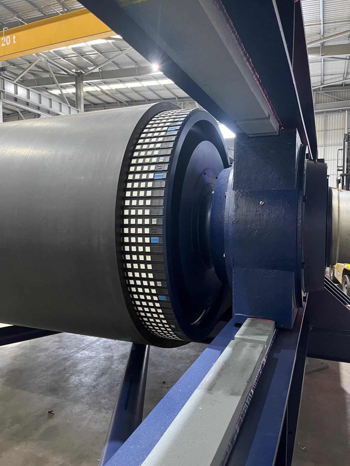 K-Conveyor Pulleys & Lagging - Sand & Stone